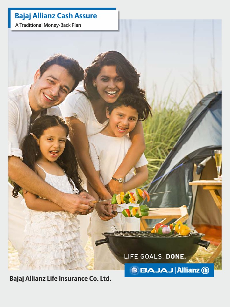 Bajaj Allianz Cash Assure: A Traditional Money-Back Plan | PDF ...