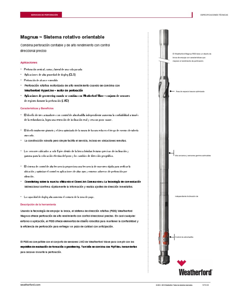 Magnus Rotary Steerable System - En.español | PDF | Science | Ciencia y ...