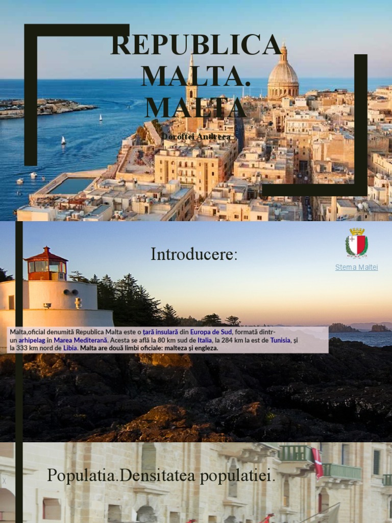 Republica Malta - PowerPoint | PDF