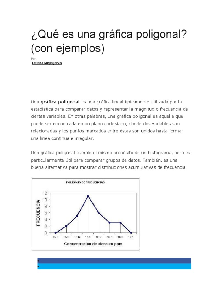 Qué Es Una Gráfica Poligonal | PDF | Histograma | Sistema de ...
