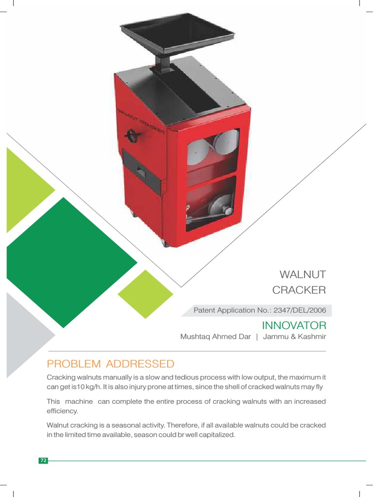 Automatic walnut cracker increases efficiency | PDF