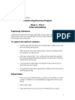 Canine Restraint SOP Guide | PDF