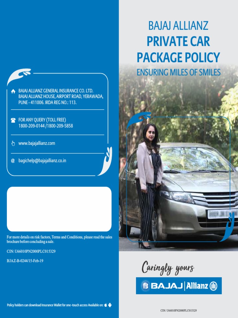 Bajaj Allianz Private Car Insurance Guide | PDF | Liability Insurance ...