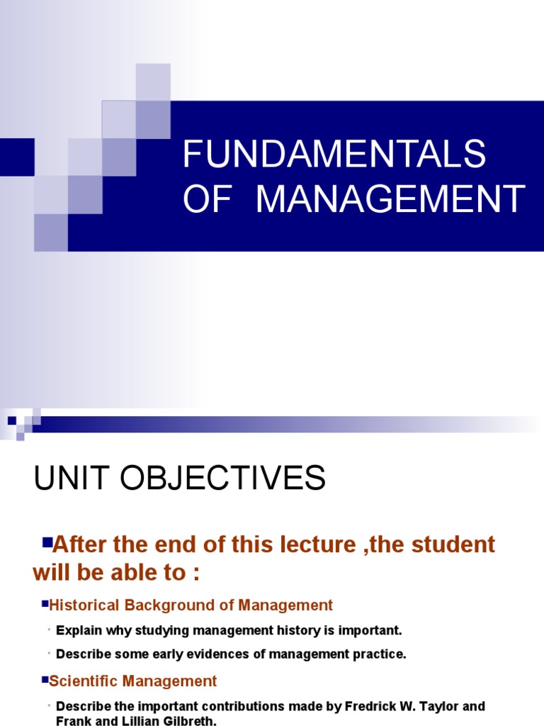 Fundamental of Management | PDF | System | Systems Science