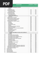 Conceptos Formato 1001 Exógena 2024 | PDF | Salario | Business