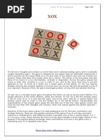 Tic Tac Toe Rules | PDF