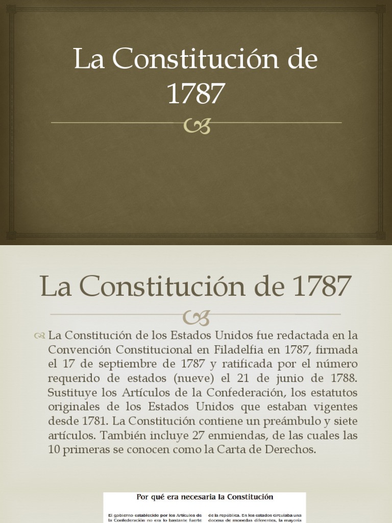 Constitucion 1787 | PDF | John Adams | James Madison