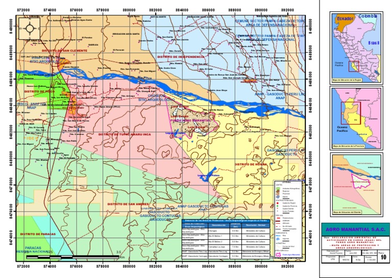 Mapa Arqueologico ANP PDF | PDF | Perú | Agitación