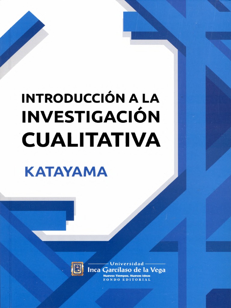 Introducción A La Investigación Cualitativa Fundamentos, Métodos ...
