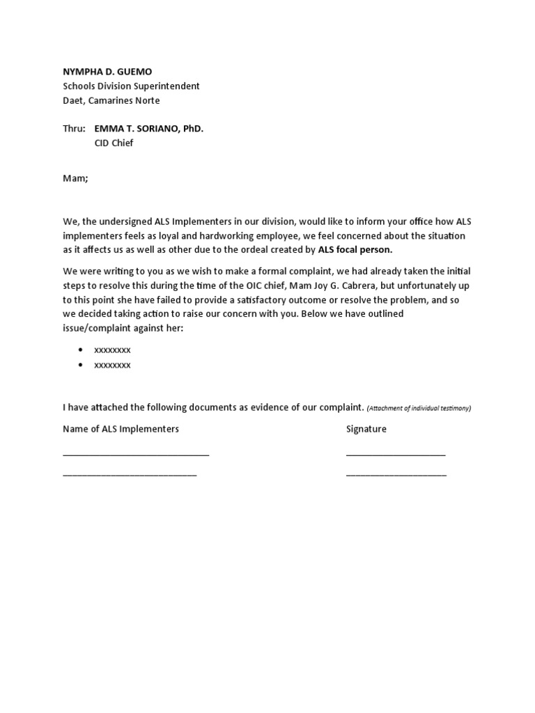 Nympha D. Guemo: (Attachment of Individual Testimony) | PDF