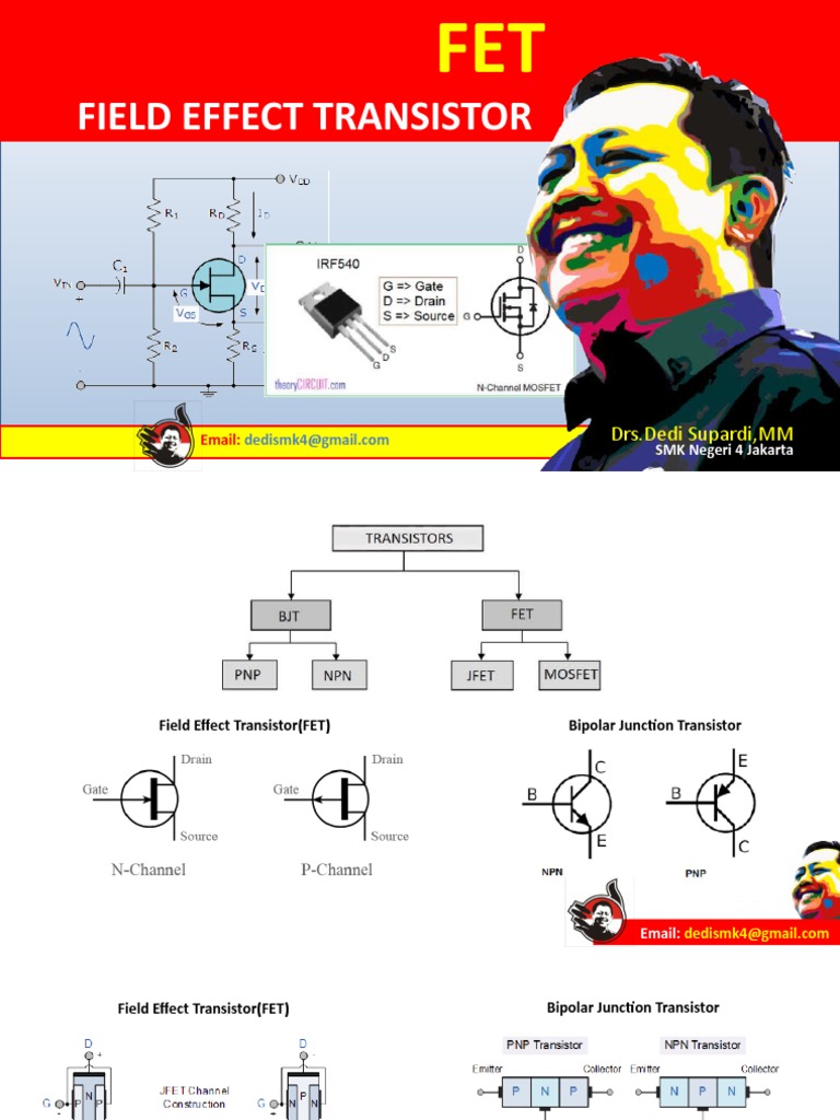 Field Effect Transistor: Drs - Dedi Supardi, MM | PDF | Field Effect ...