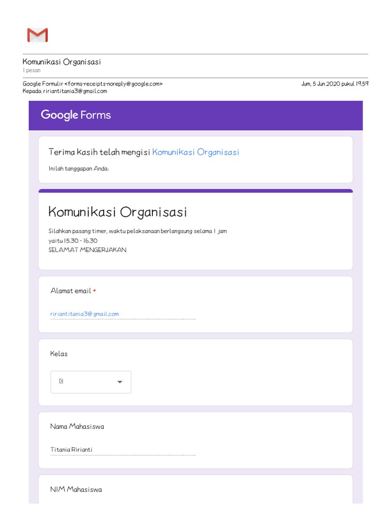 Gmail Komunikasi Organisasi Pdf