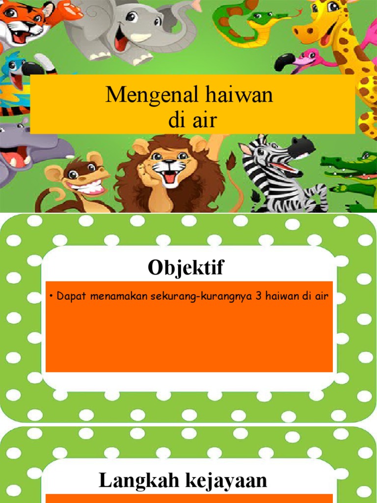 Awal Sains - Haiwan Di Air | PDF