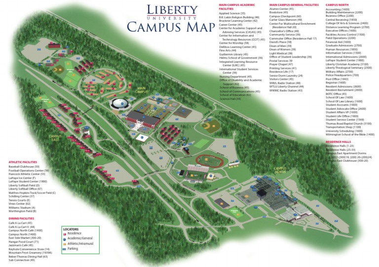 Liberty University Map 2 PDF | PDF