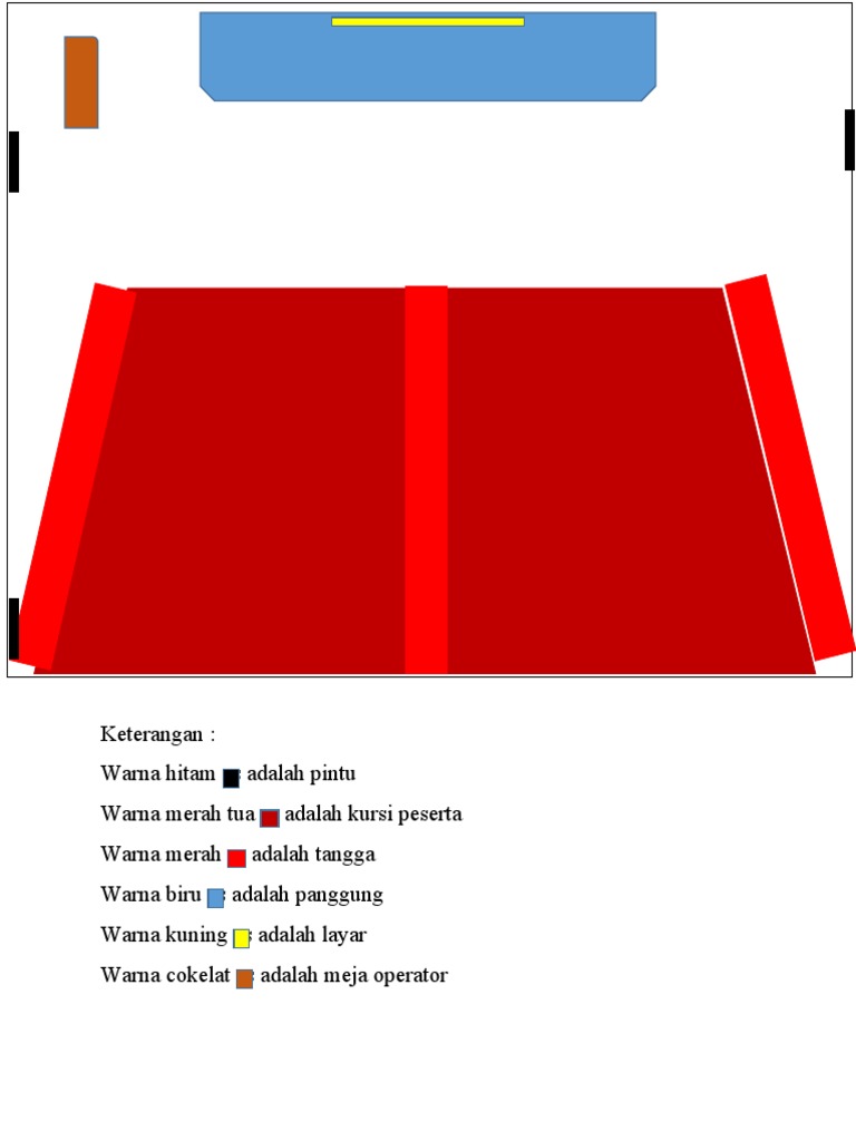 Contoh Layout Ruangan Acara | PDF