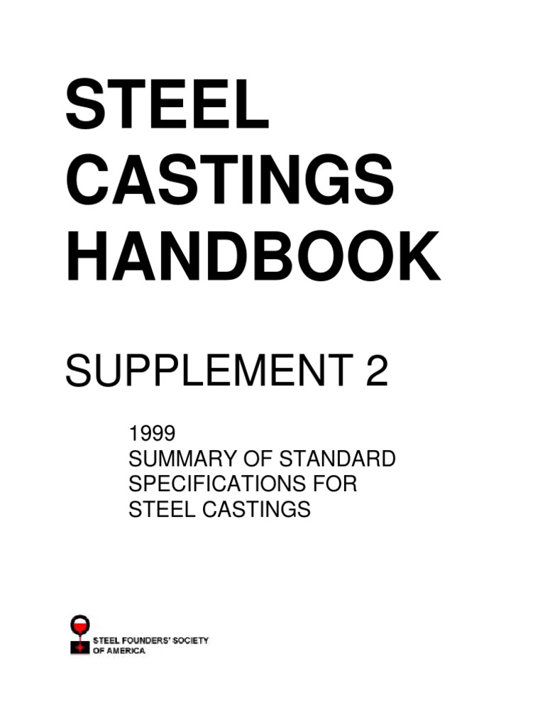 Steel Casting Handbook PDF | PDF | Casting (Metalworking) | Foundry