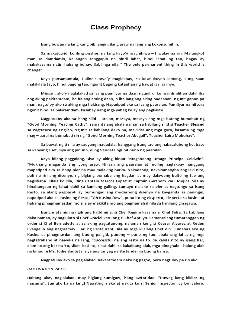Prophecy | PDF