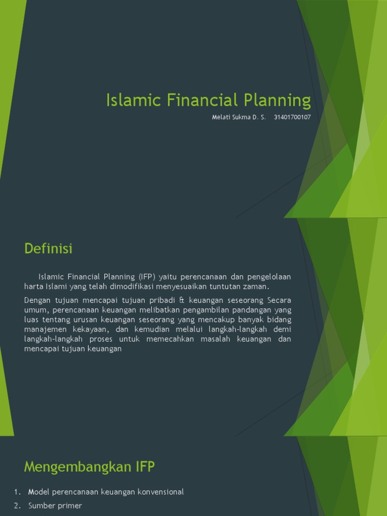 Islamic Financial Planning | PDF