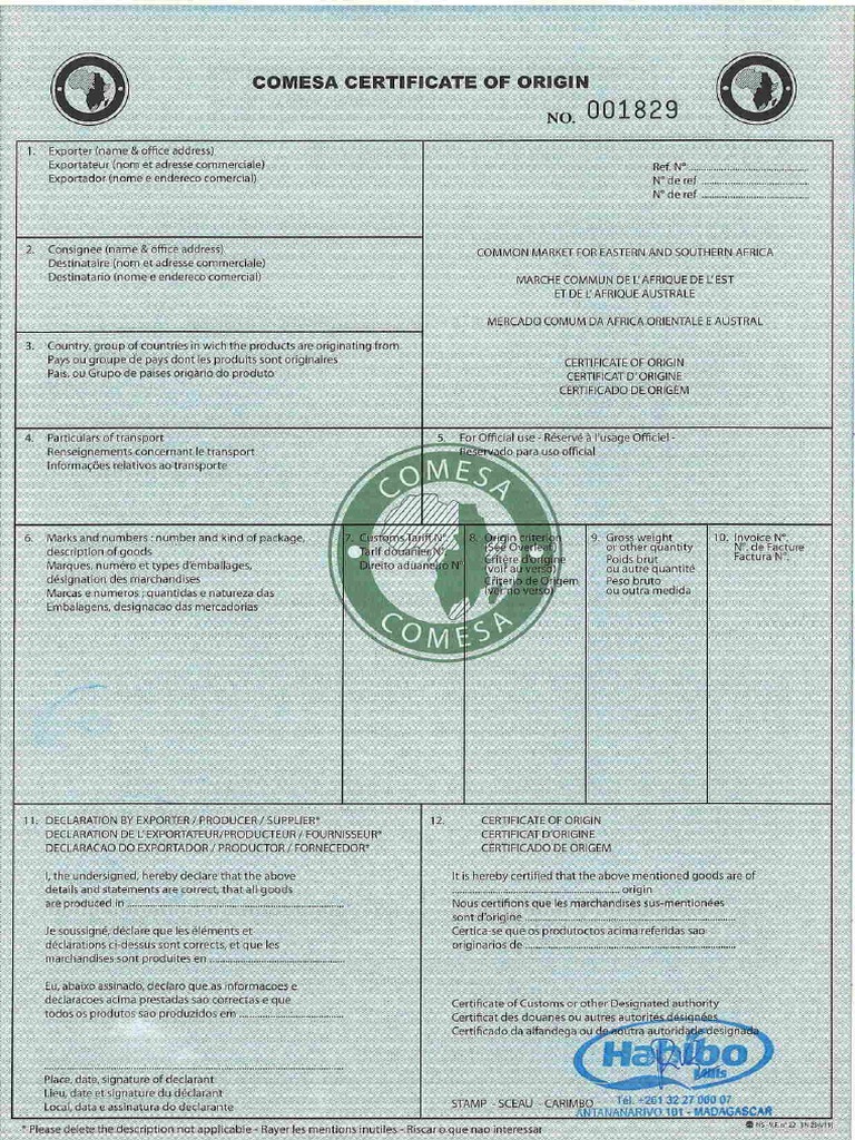 COMESA | PDF