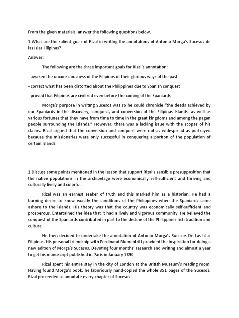 Morga | PDF | Philippines | Spain