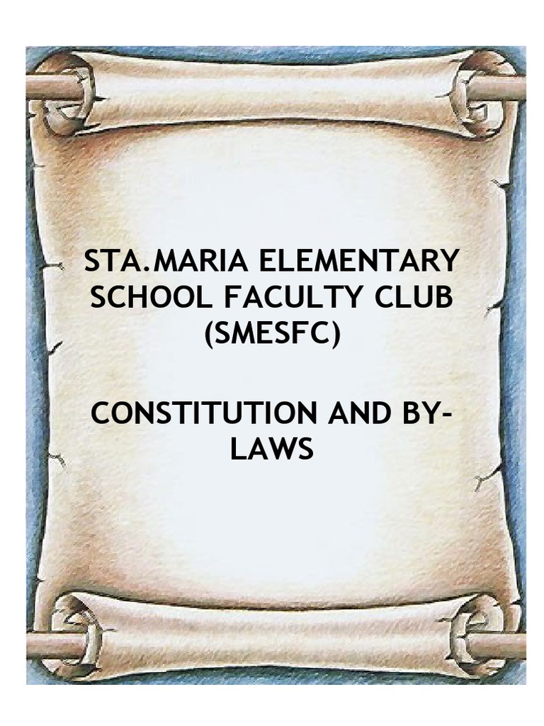 Sta - Maria Elementary School Faculty Club | PDF | Teachers ...