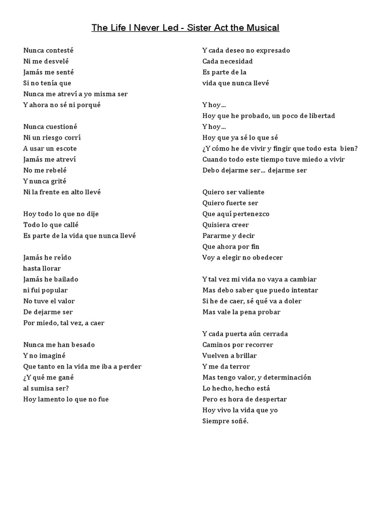 The Life I Never Led | PDF