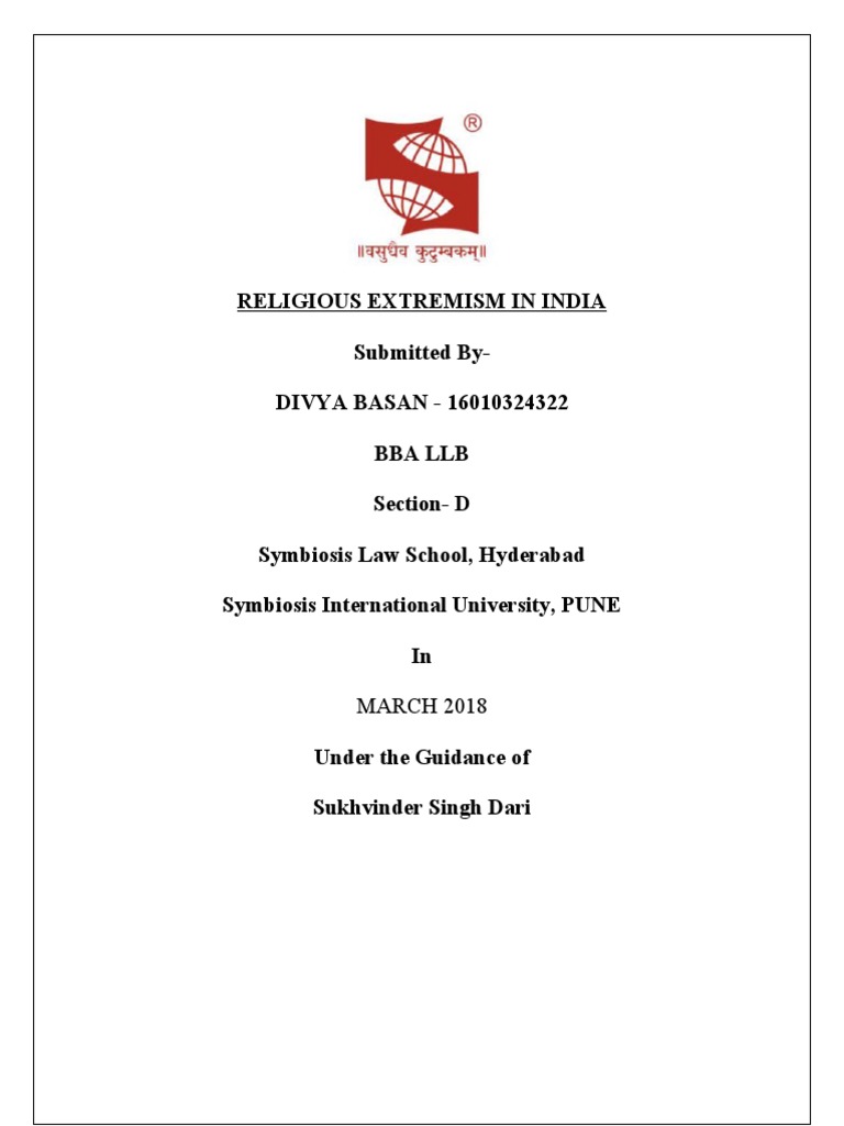 The Events of 1984 | PDF | Extremism | Secularism