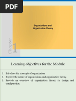 Organization Theory Chapter-1 | PDF | System | Organizational Behavior