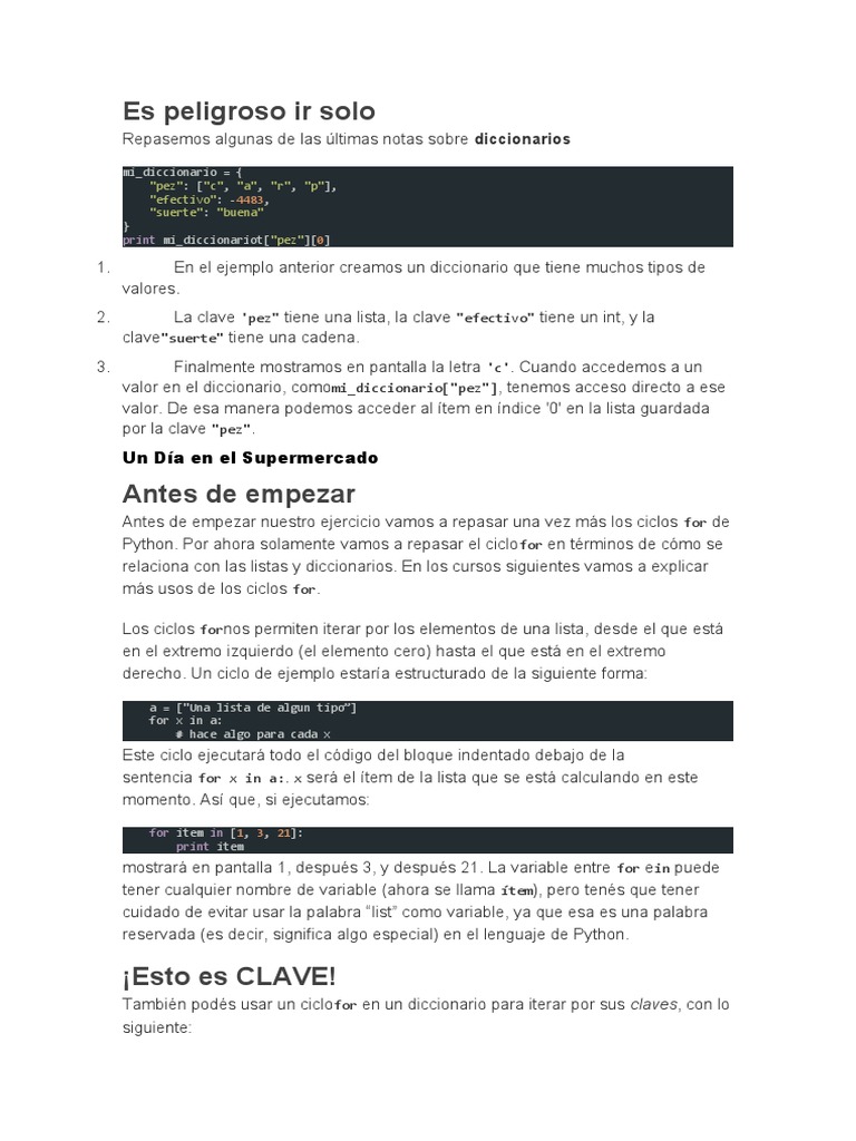 Python Codeacademy | PDF | Python (lenguaje de programación) | Desarrollo de software