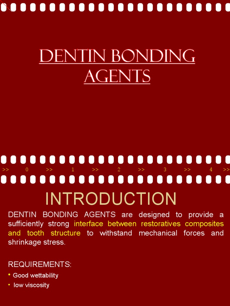 Dentin Bonding Agents | PDF | Materials Science | Materials