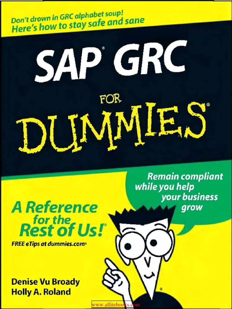 SAP GRC For Dummies PDF | PDF