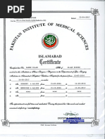 PMDC Certificate PDF | PDF