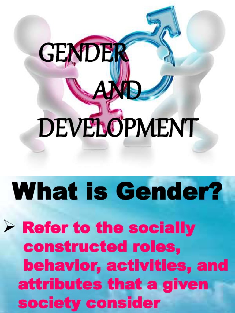 Gender AND Development | PDF | Egalitarianism | Gender
