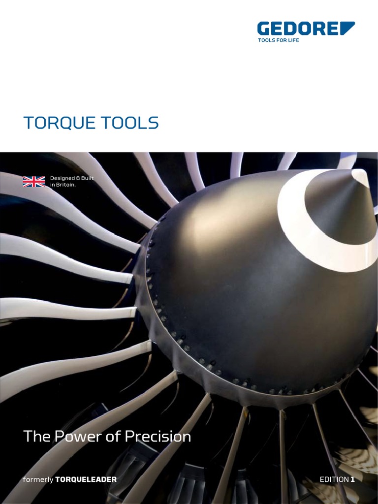 Gedore Torque Tools 2016 PDF | PDF | Nut (Hardware) | Reliability ...