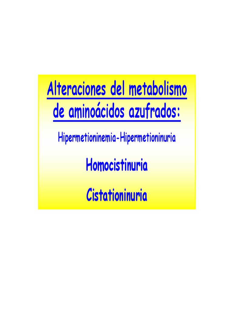 T18 - Aa Azufrados - 18-19 | PDF | Metionina | Biomoléculas