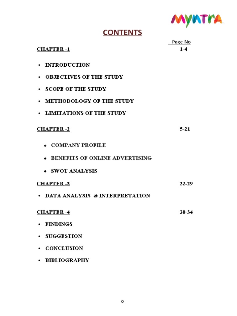 Myntra Project | PDF | Online Advertising | Advertising