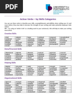 CEG's Epic List of Activities List Verbs 2 | PDF | Writers | Communication