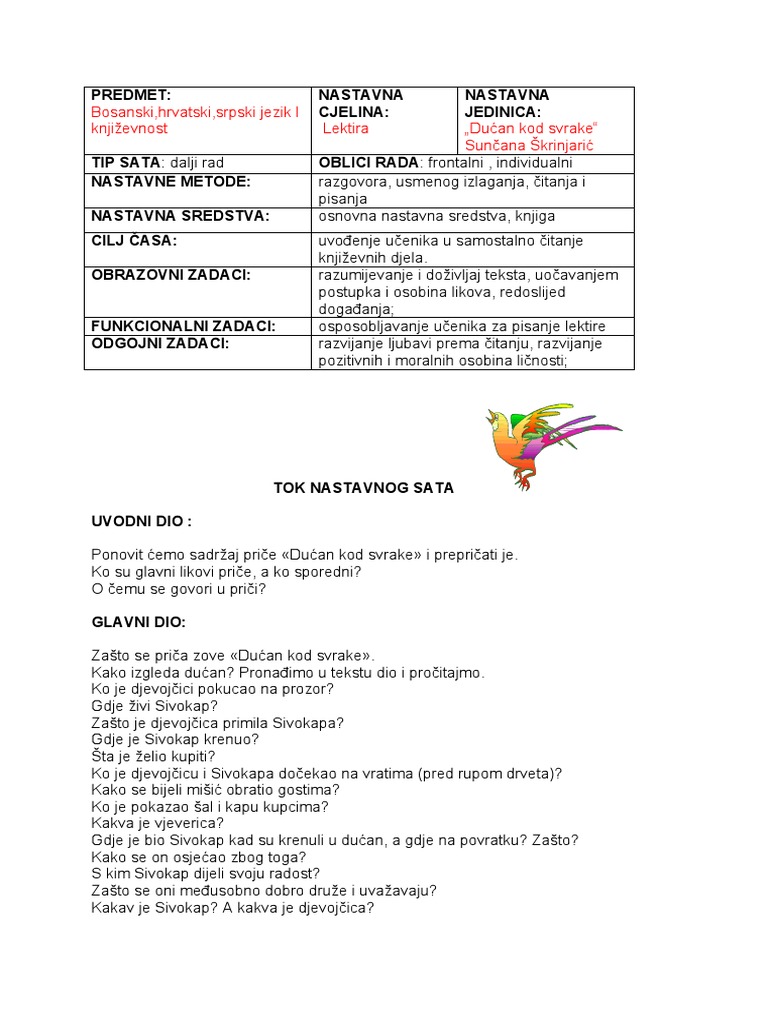 83 Ducan Kod Svrake Suncana Skrinjaric | PDF