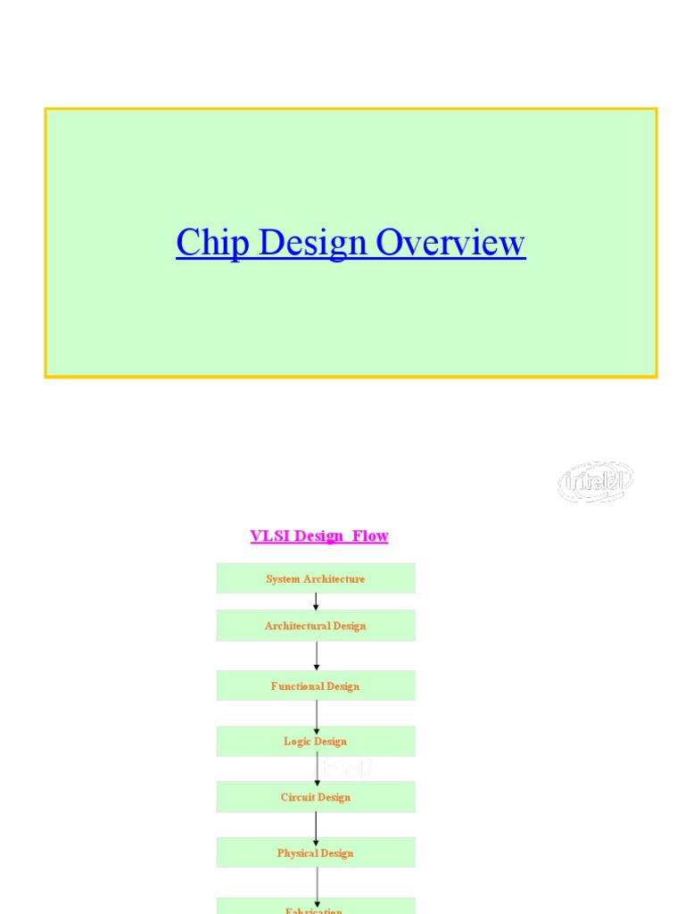 Chip Design Process Guide | PDF | Logic Synthesis | Hardware ...