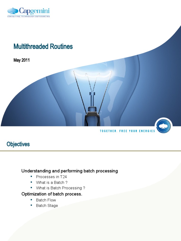 Multithreaded Routines | PDF | Thread (Computing) | Subroutine