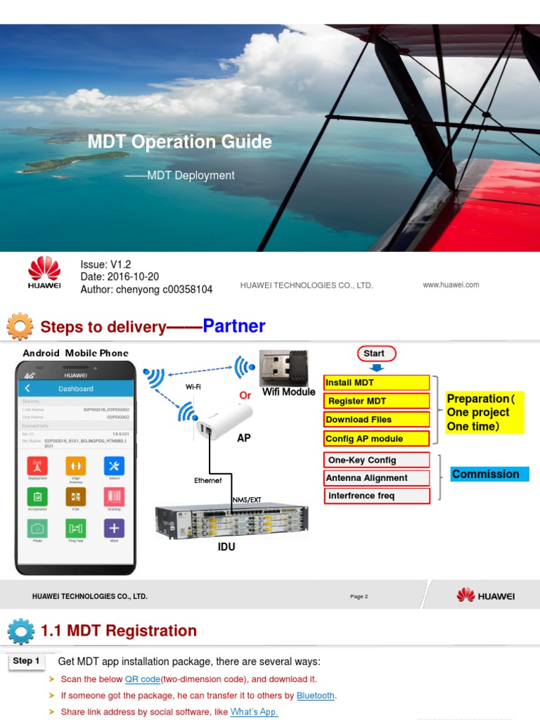 MDT Deployment and Operation Guide | PDF | Wi Fi | Android (Operating ...