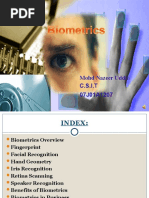 Biometric User Manual | PDF | Biometrics | Fingerprint