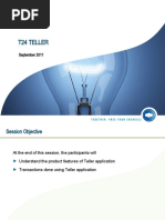 T24 Core Banking System Overview PDF | PDF | Letter Of Credit | Cheque