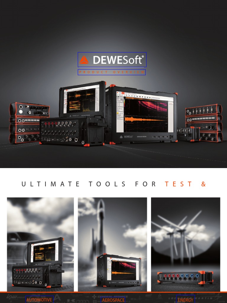 Dewesoft Product Overview | PDF