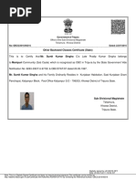 Family Income Certificate Overview | PDF