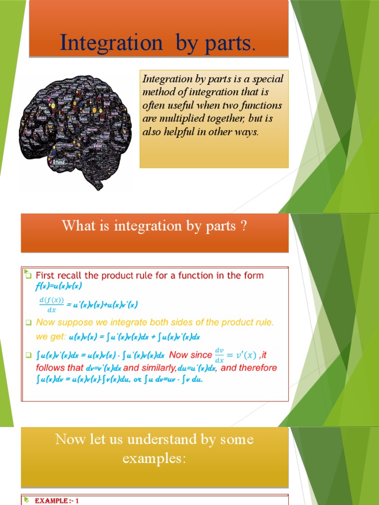 Integration by Parts | PDF