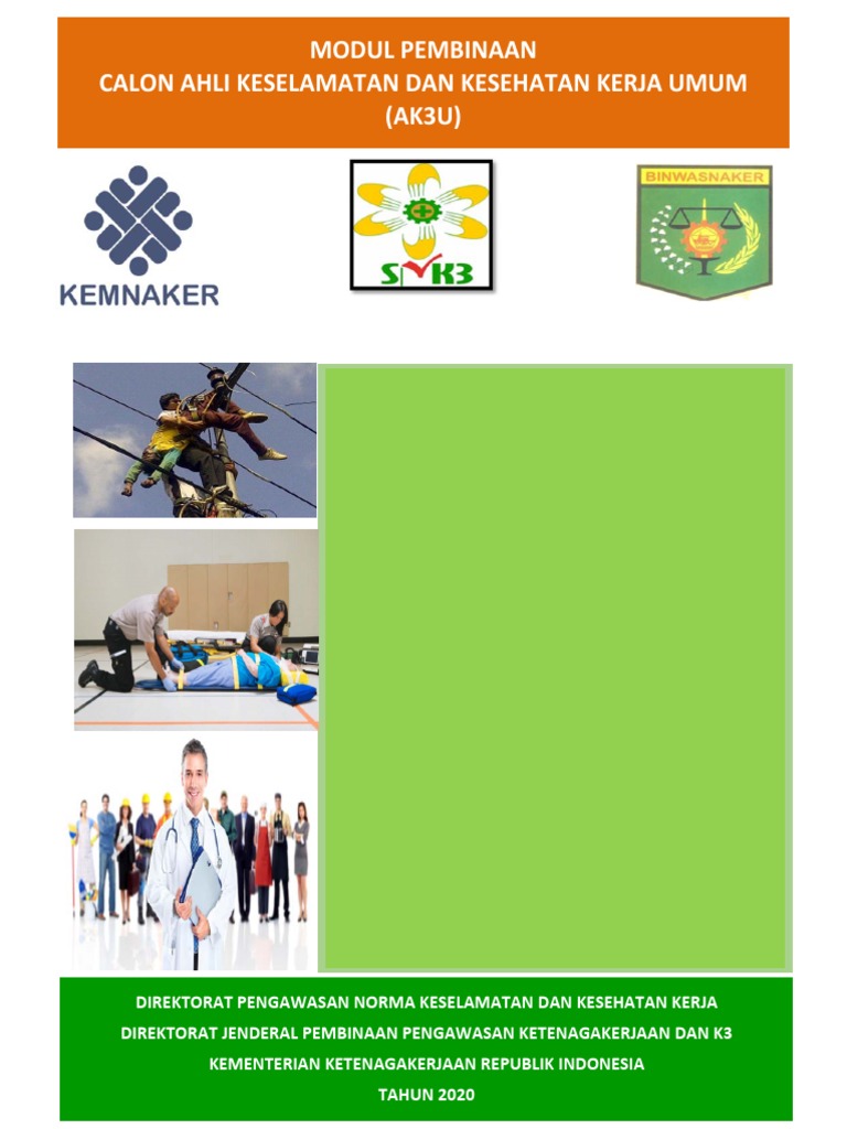 Modul Pembinaan Ahli K3 Umum 2020 | PDF | Kesehatan Holistik