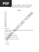 CAPE Communication Studies 2012 P1A PDF | PDF | Graphics | English Language