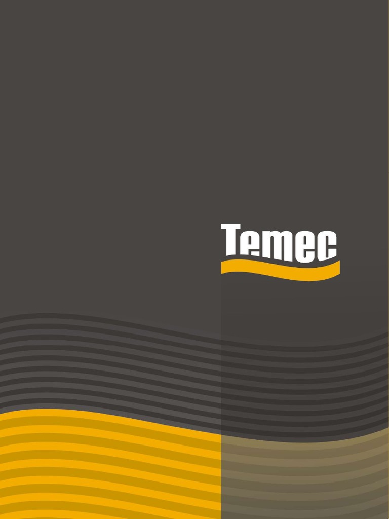 Temec Brochure | PDF | Hormigón | Pintar