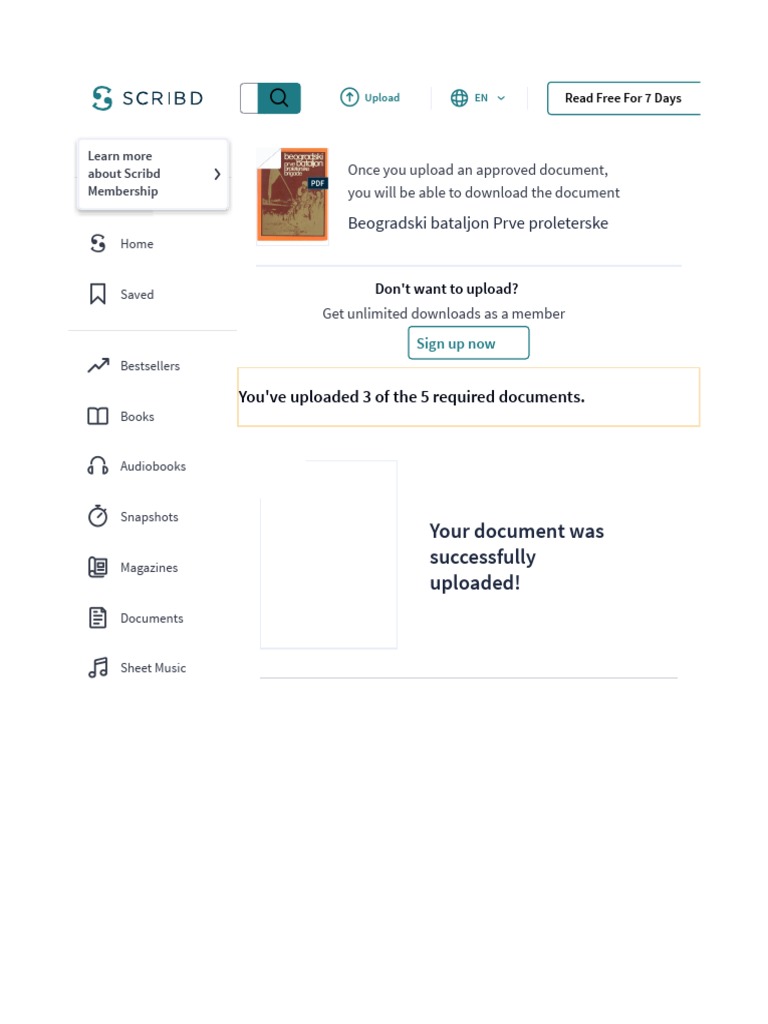 Once You Upload An Approved Document, You Will Be Able To Download The ...